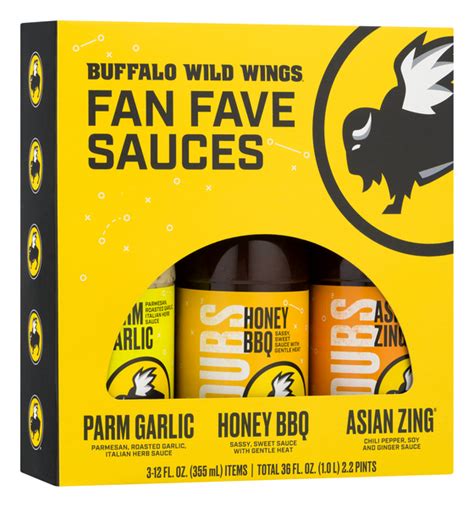 Buffalo Wild Wings Fan Fave Sauces Parmesan Garlic Honey 46 Off