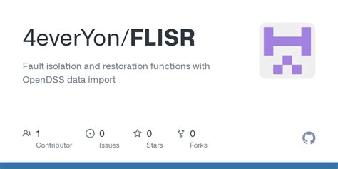 Github 4everyon Flisr Fault Isolation And Restoration Functions With