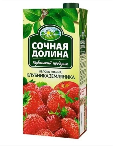 Напиток сокосодержащий ООО" Южная соковая компания" Сочная Долина ...