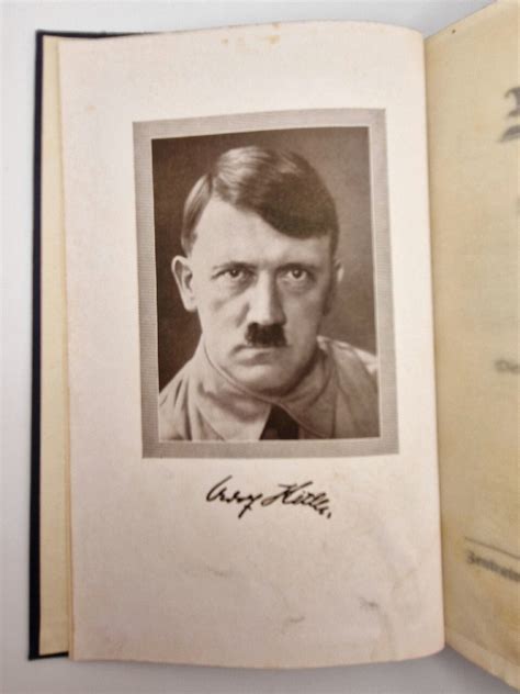 Oryginalne Mein Kampf Adolfa Hitlera Roku Krak W Licytacja