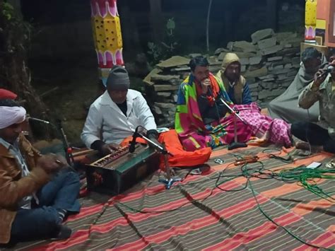 Bhajans Continued Till Late Night In Phachar Village स्वयंभू श्री
