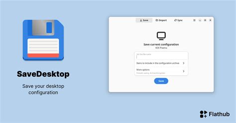 Install Save Desktop On Linux Flathub