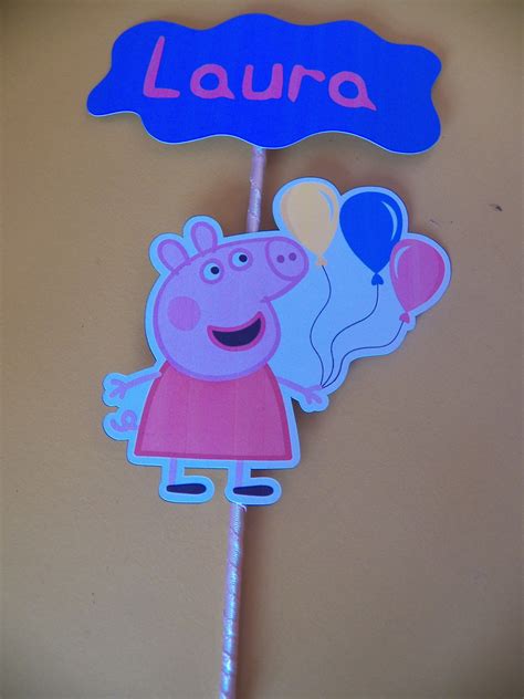 Topo de Bolo Peppa Pig no Elo Ateliê das Lembranças B AD