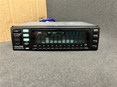 Alpine 3341 Graphic Equaliser 11 Band Dsp Surround Rare Jt Audio