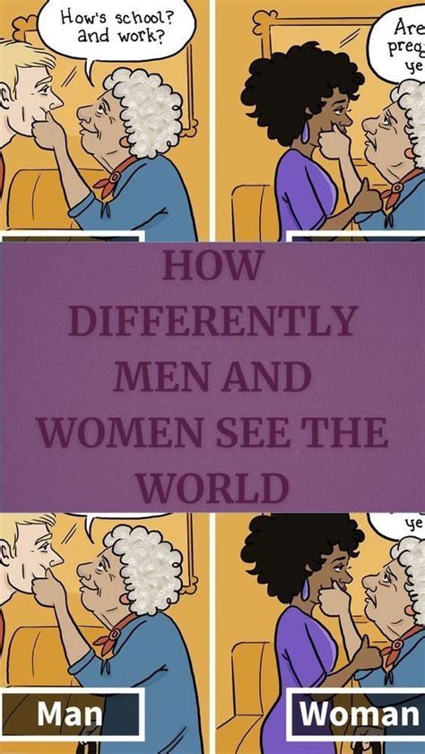 How Differently Men And Women See The World Artofit