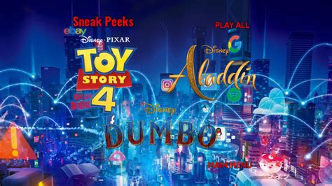 Sneak Peeks Menu Ralph Breaks The Internet By Brianmatthew46 On