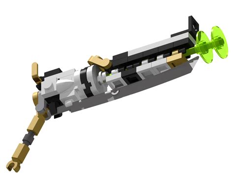 Lego Moc Sci Fi Pistol By Ojoher Rebrickable Build With Lego