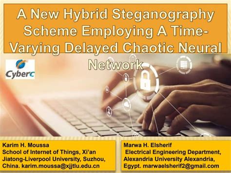 A New Hybrid Steganography Scheme Employing Time Varying Delayedpptx