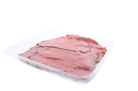 Raw Roast Beef Isolated On White Stock Image Image Of Lunch Fresh