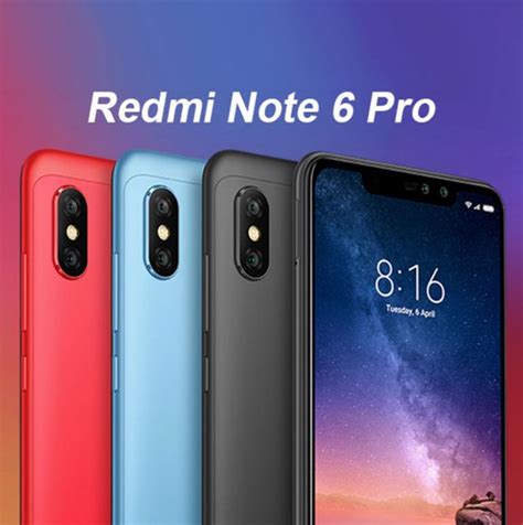 Xiaomi Redmi Note 6 Pro Al MEJOR PRECIO Online Actualizado
