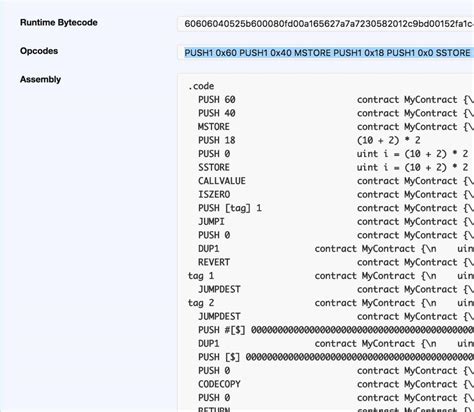 Cristian Richarte Gil On Linkedin Solidity Bytecode And Opcode Basics