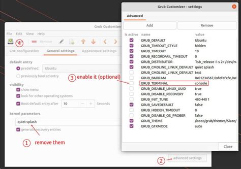 Disable Startup Animation And Show Boot Message In Ubuntu 24042204