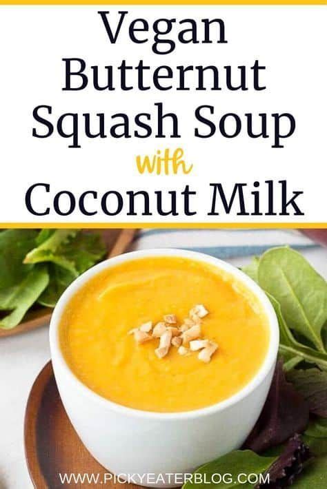 Vegan Butternut Squash Soup With Coconut Milk Artofit