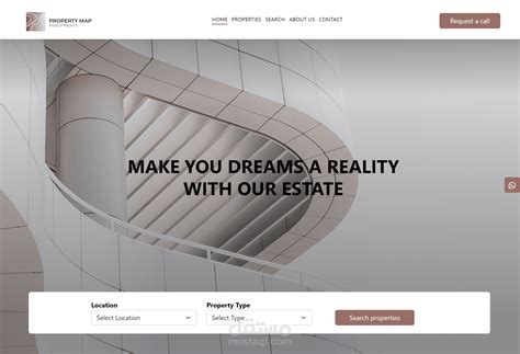 Property Map Real State Website مستقل
