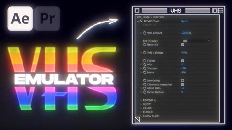 VHS Emulator Emulation For Adobe After Effects YouTube