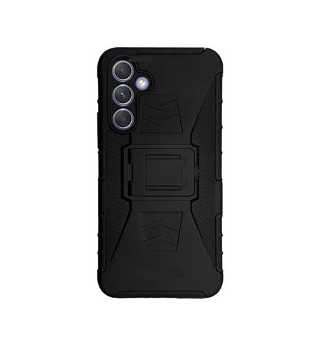 Funda Protector Uso Rudo Con Clip Más Mica De Cristal Gratis Para