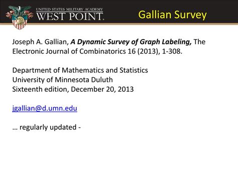 PPT Graceful Labeling Of Trees And Integer Programming PowerPoint