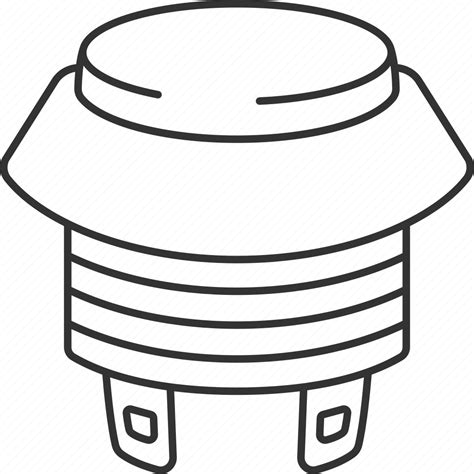 Push Switch Button Connector Power Icon Download On Iconfinder