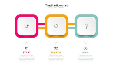Conception Dinfographies En Ligne De Temps Avec 6 Options Ou étapes