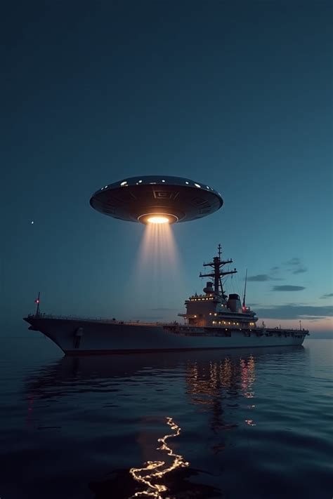 Ship Under Ufo Surveillance Tensor Art