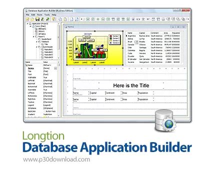 دانلود Longtion Database Application Builder 4 9 0 490 ساخت برنامه برای