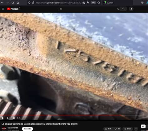 Finding The Ls2 Engine Block Casting Number Chevy Ssr Forum