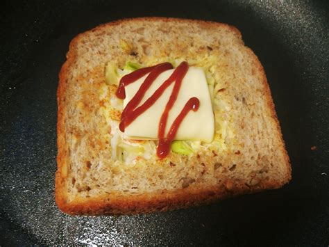 양배추 토스트 요리 샌드위치 레시피