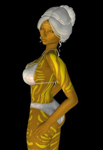 Second Life Marketplace 0kt Oe Female Feral Tattoos Gold