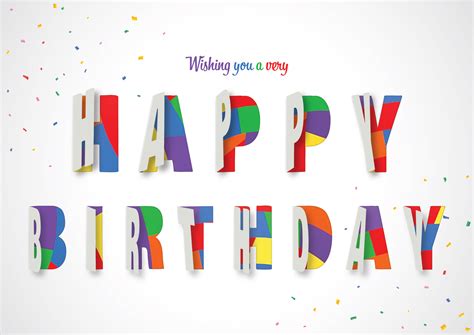 Happy Birthday Template Free FreeGraphica