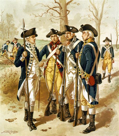 Revolutionary War Pictures Of Soldiers At Tankamrynblog Blog