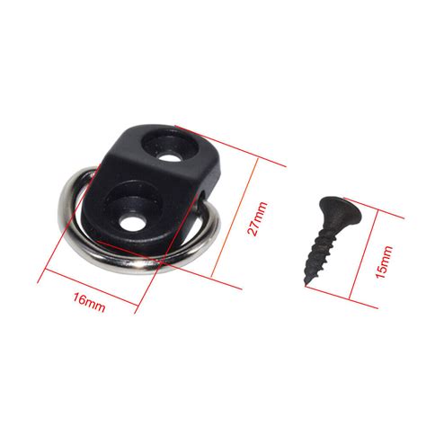 X Rear Trunk Car Boot Floor Cargo Net Tie Down Hook Rings Loop Hanging Fixing Ebay