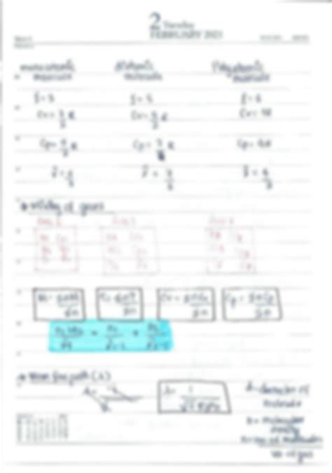 Solution Kinetic Theory Of Gases Neet Notes Studypool