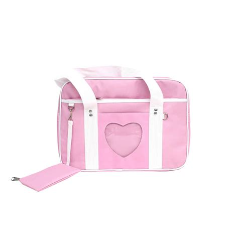 Handy Heart Handbag Messenger Duffle Bag Pastel Cute Kawaii Babe