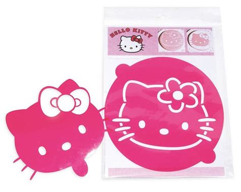 Scrapcooking Hello Kitty 2 Piece Cake Stencils Set Cake Stencil