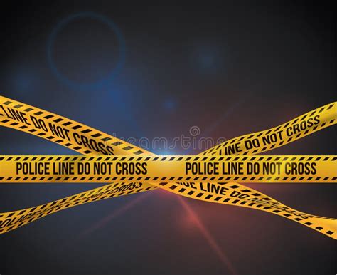 Yellow Tape Design Stock Vector Illustration Of Police 59325671