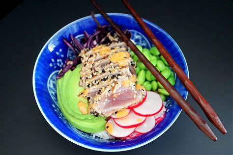 Ahi Tuna Poke Bowl