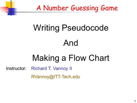 Number Guessing Game Using Python Flow Chart