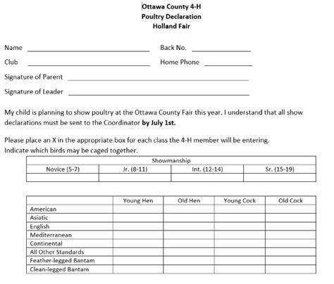 Declaration Form 2023 Printable Forms Free Online