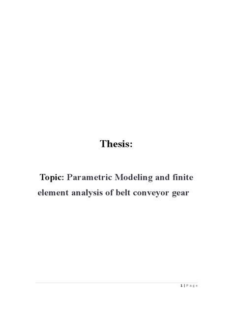 thesis pdf finite element method computer aided design