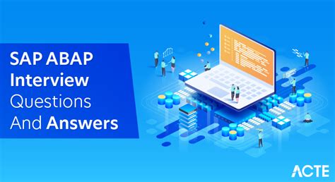 SAP ABAP Interview Questions Answers TO GET HIRED Updated
