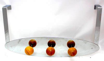 Chromowany Wieszak Na Drzwi Kulki WOOD DECOR R299 6462823855