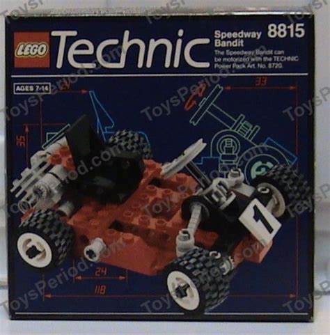 Lego 8815 Speedway Bandit Instructions And Parts List