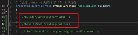 Using Abp Dbmigrator Configure Dbcontext Ownsmany To Create Database