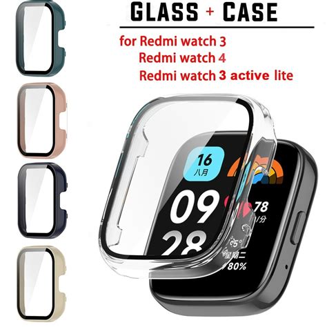 Case Screen Protector For Redmi Watch Active Lite Watch Watch Mi Watch Hard Pc Frame