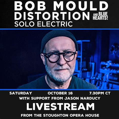 Bob Mould Announces Live Stream Concert This Saturday October 16 Live