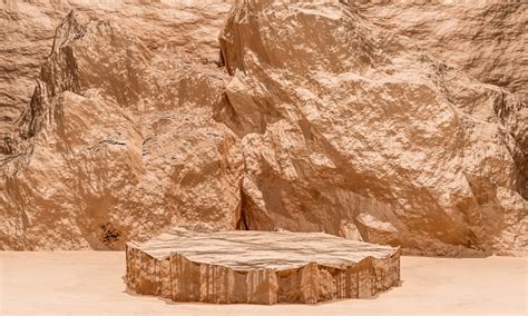 복사 공간 3d 렌더링 추상적 배경 디자인과 미니멀리즘 스타일로 프리젠 테이션을 조롱베이지 색상 연단 장면 0명에 대한 스톡 사진 및 기타 이미지 Istock