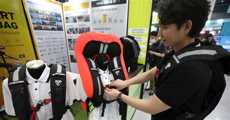 추락 사고 대비 필수용품 산업용 스마트 에어백