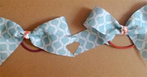 DIY Goddess Make Your Own Cheer Bow Simple