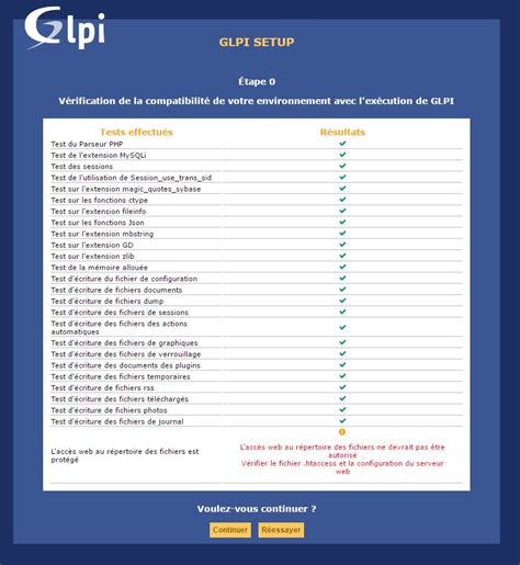 GLPI Installation Et Configuration Blog De Omid AMERI