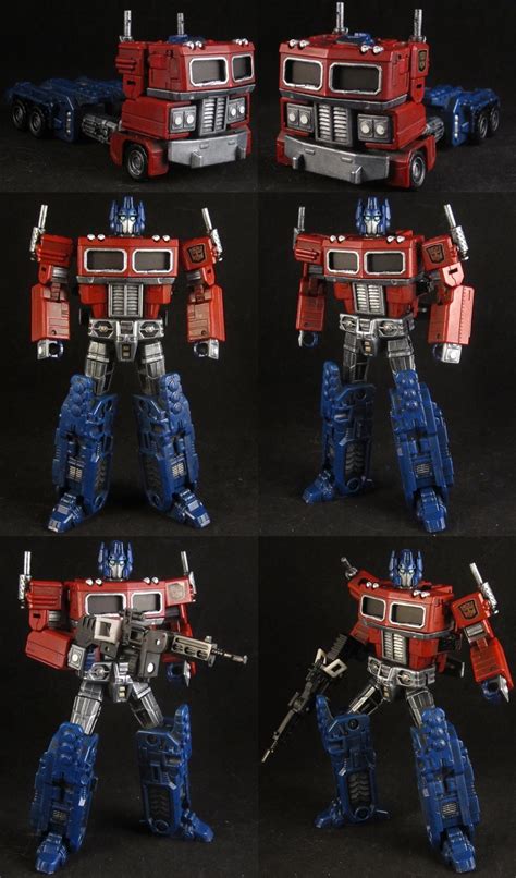 Custom Deluxe Optimus Prime By Solrac333 On Deviantart